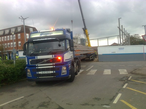 Block 18, Canterbury College, CT1 3AJ | Truck & Crane Hire